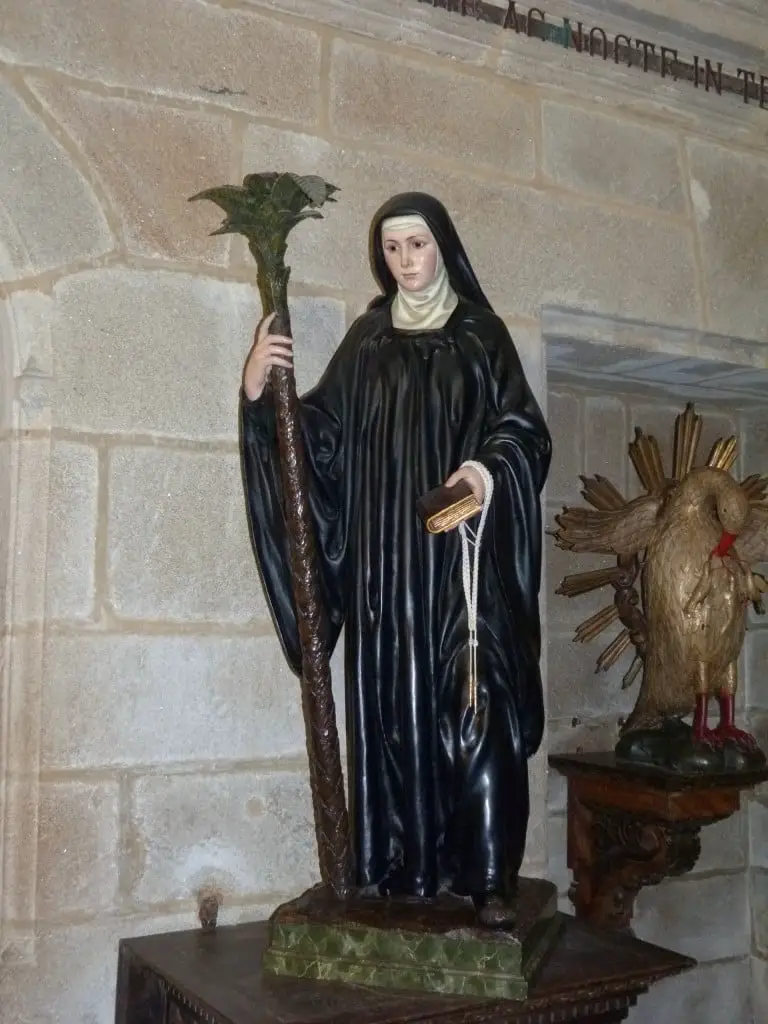 Santa Trahamunda. Santo del día 14 de noviembre.