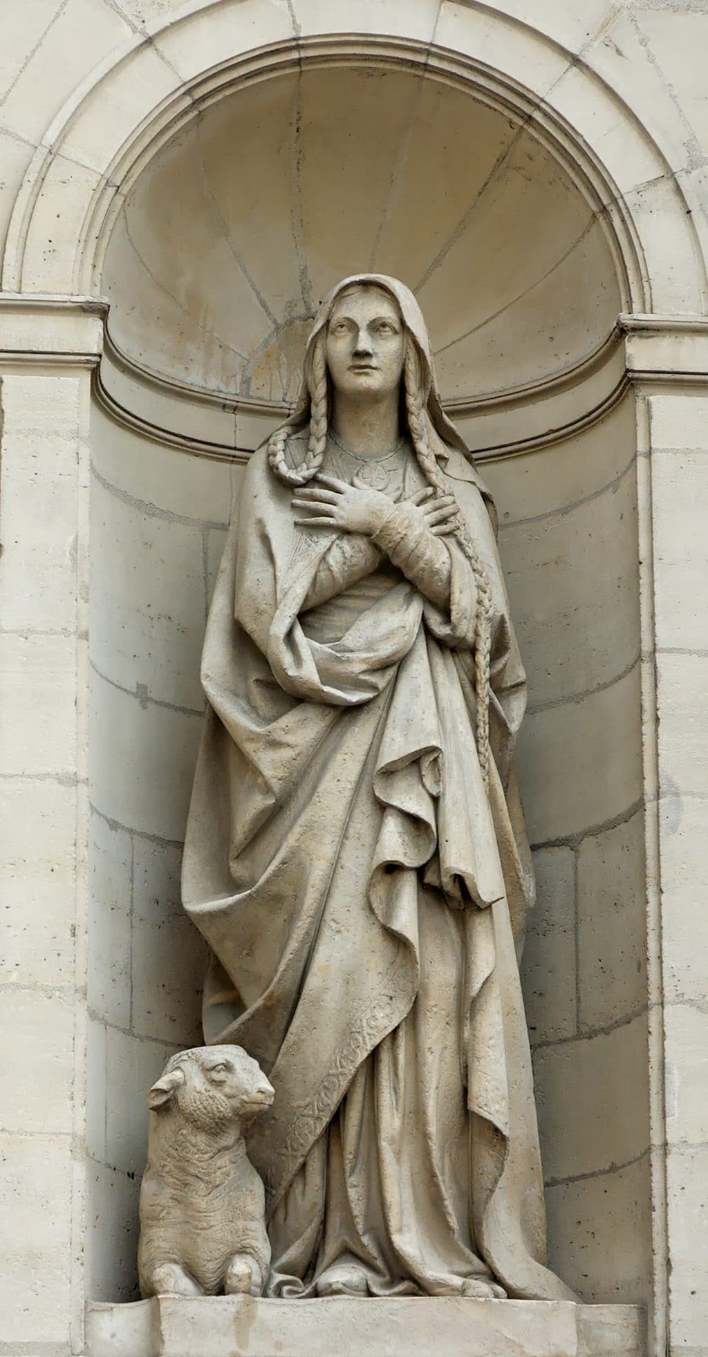 Santa Genoveva de París. Santo del día 3 de enero.