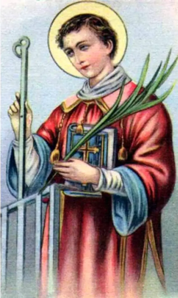 San Lorenzo. Mártir y Diácono. Santo del día 10 de agosto.