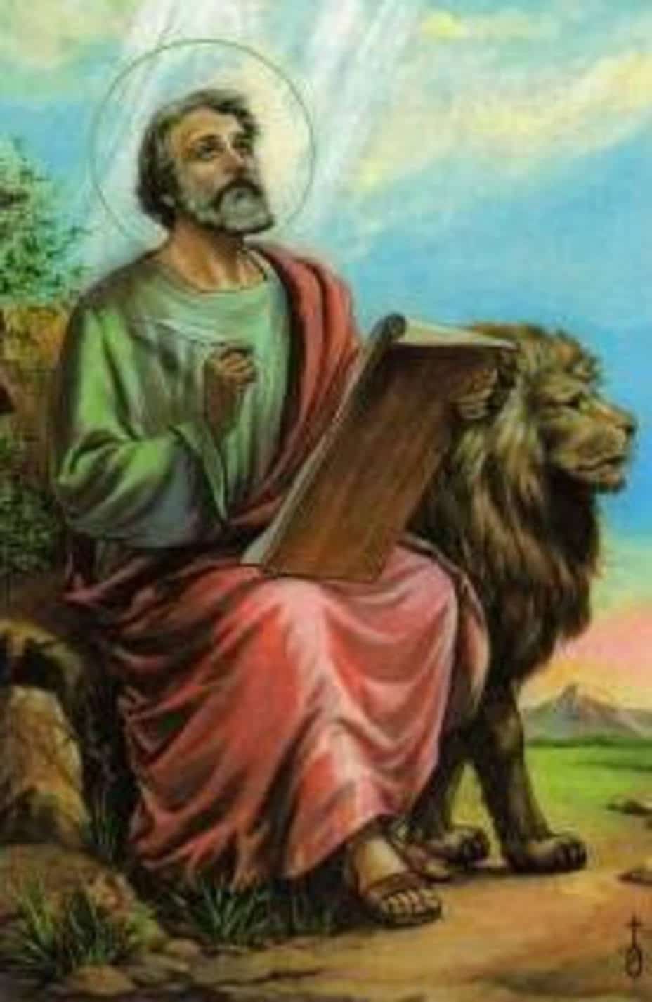 San Marcos Evangelista. Santo del día 25 de abril.